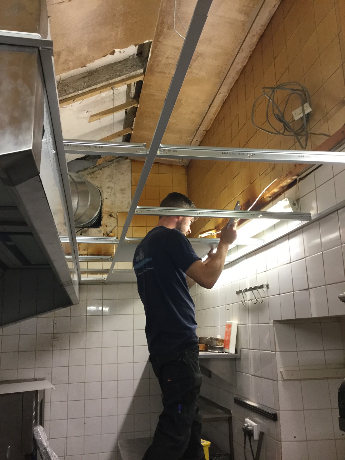 Canopy and Ducting installation - Wok Cooker Services Ltd